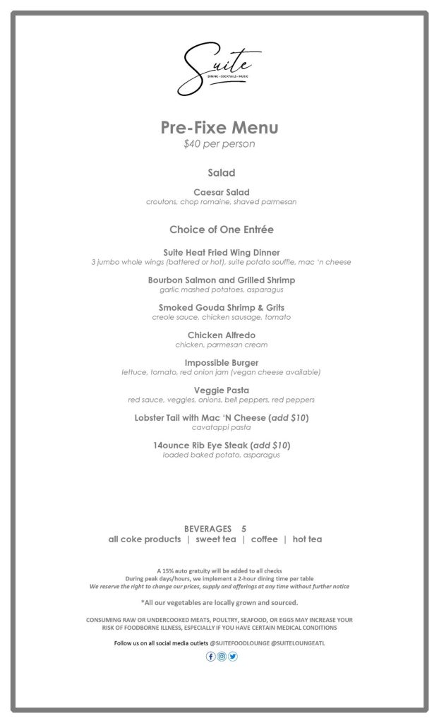 Suite Food – Suite ATL
